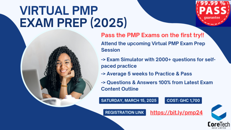 Virtual PMP Exam Prep (2025) - CoreTech